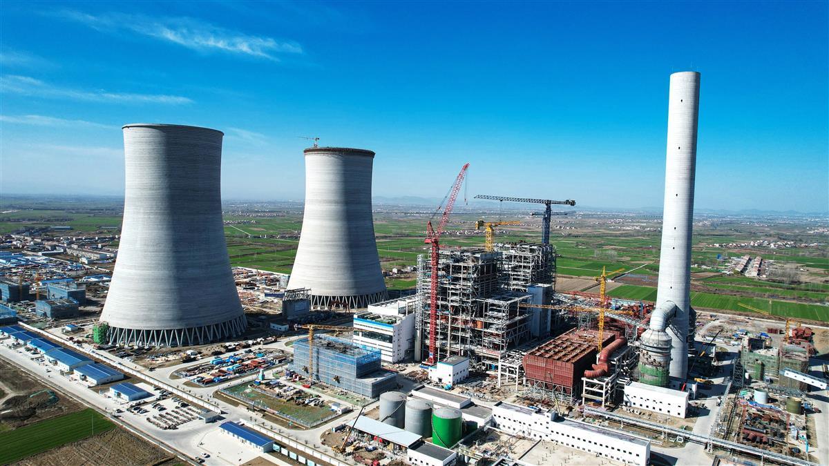 2000多名建设者奋战火电厂项目 - 湖北日报新闻客户端